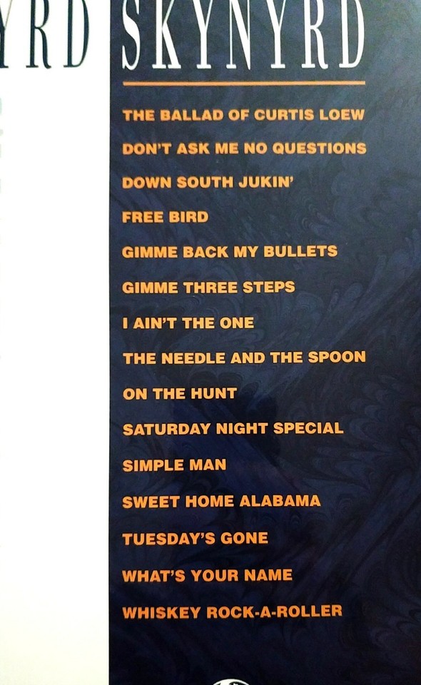 LYNYRD SKYNYRD GUITAR TAB / TABLATURE / **BRAND NEW** / BEST OF LYNYRD ...