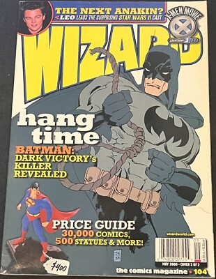 Wizard: The Comics Magazine May 2000 #104B - Wizard - Batman - hang ...