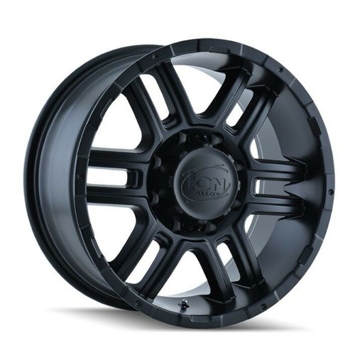 17" Ion 179 17x8 Matte Black 5x5 Wheel 10mm For Chevy GMC Truck Rim | eBay