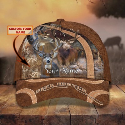 Personalized Deer Hunting Happy Father's Day Hunting Lovers Baseball ...