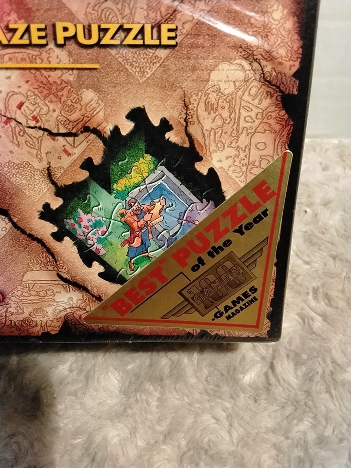 Lost in a Jigsaw 1997 Escape From Eden The Diagonal Maze 515 Pieces ...