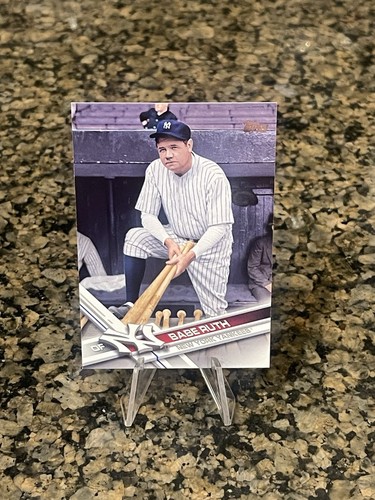 2017 Topps Update Series BABE RUTH #US166 SP Legend Variation (Code 57 ...