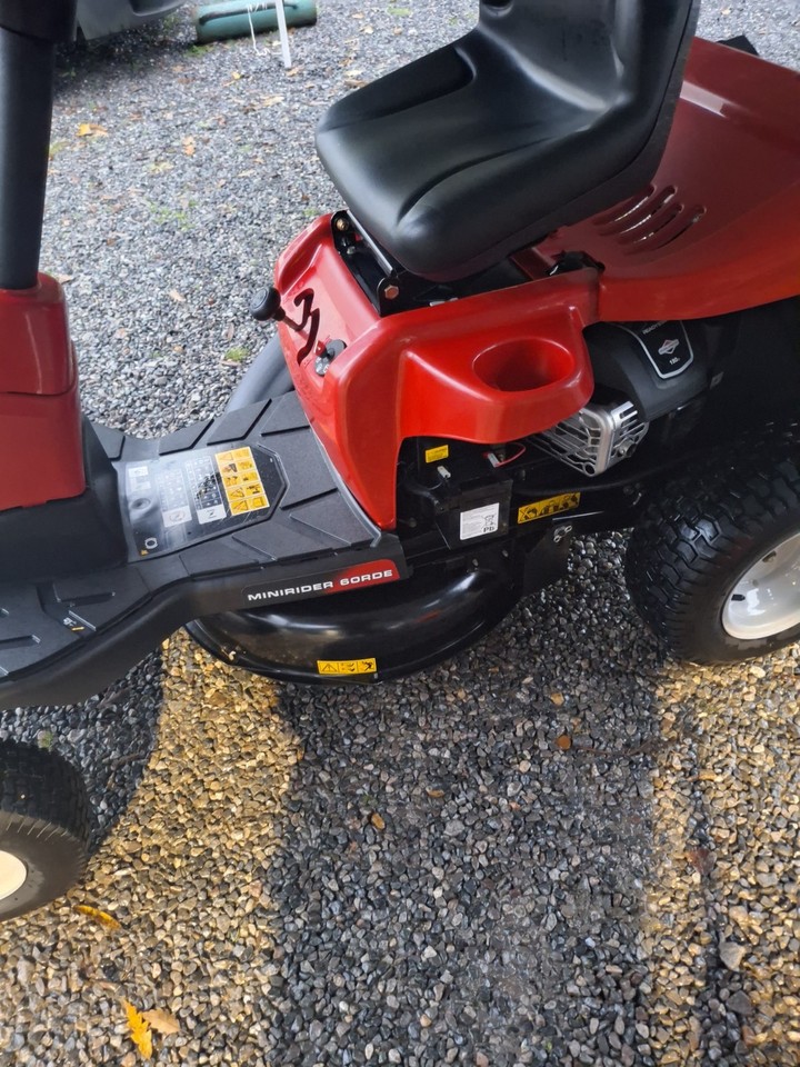 Lawnflite Smart Mini Rider 60 RDE 60cm Transmaic Direct Collect Ride-On ...