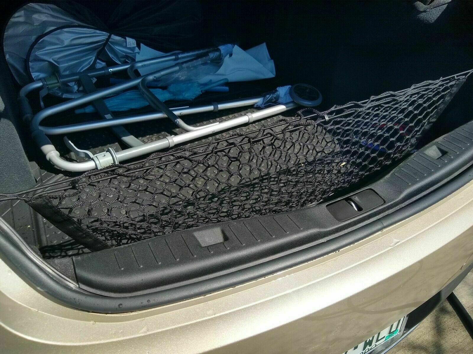 Rear Trunk Envelope Style Web Mesh Cargo Net for LINCOLN MKZ 2013-2020 ...