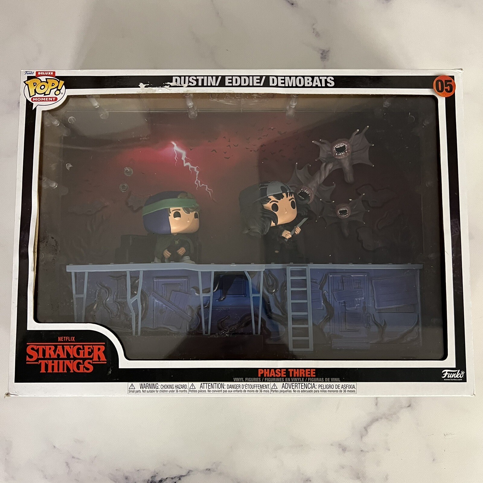 Funko POP! #05 Stranger Things: Dustin/Eddie/Demobats: Phase Three ...