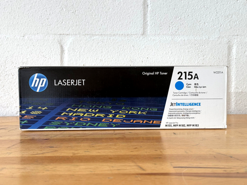 Genuine Original HP 215A Cyan Toner Cartridge W2311A - Factory Sealed ...