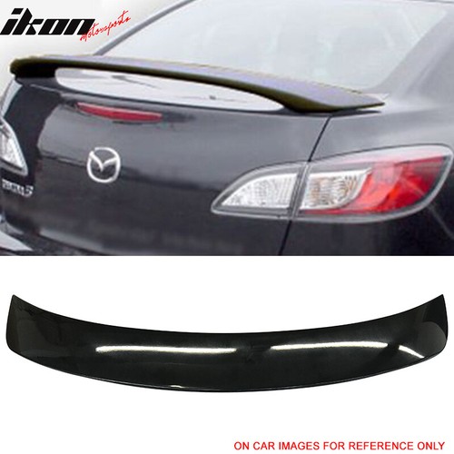 Fits 10-13 Mazda 3 Sedan OE Style Rear Trunk Spoiler ABS Painted #16W ...