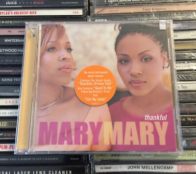 Mary Mary ~ Thankful Cd May-2000 Columbia Sealed! With Hype Sticker ...