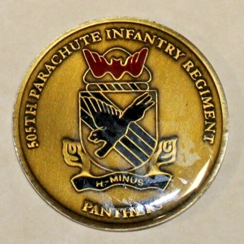 Commander 82nd Airborne 505th Parachute Infantry Rg Panthers Army ...