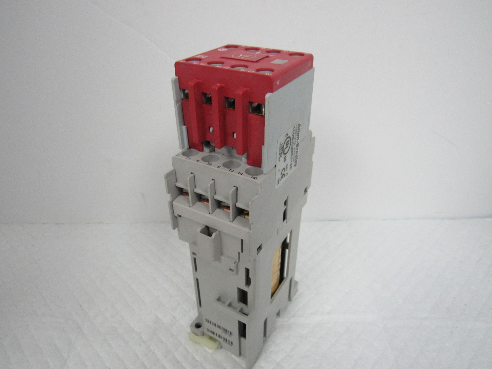 ALLEN-BRADLEY GUARDMASTER SAFETY CONTACTOR COMPLETE DEVICE 100S ...