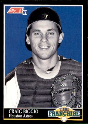 Craig Biggio 1991 Score The Franchise Card #872 | eBay