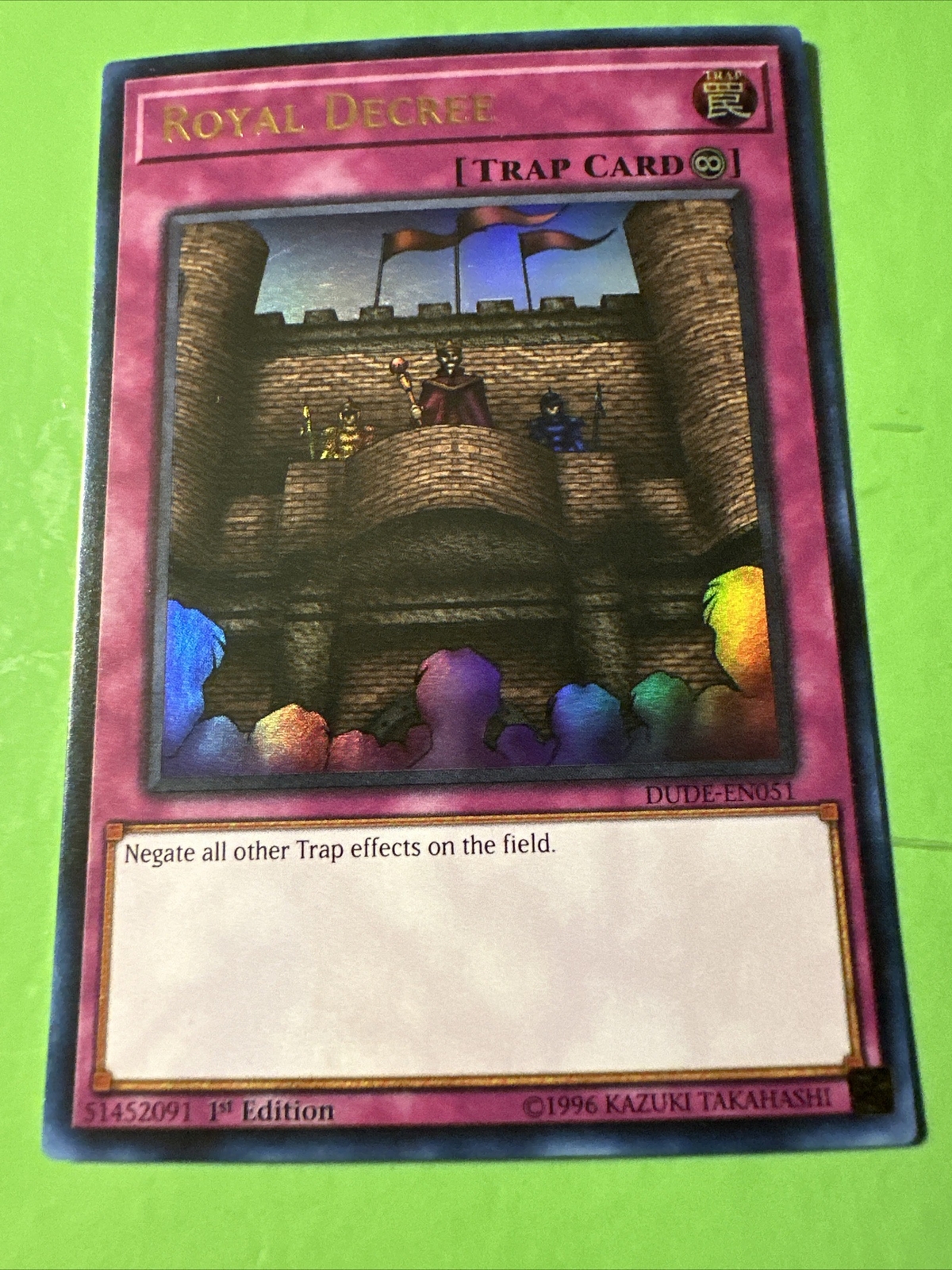 Yu-Gi-Oh! TCG Royal Decree Duel Devastator DUDE-EN051 1st Edition Ultra ...
