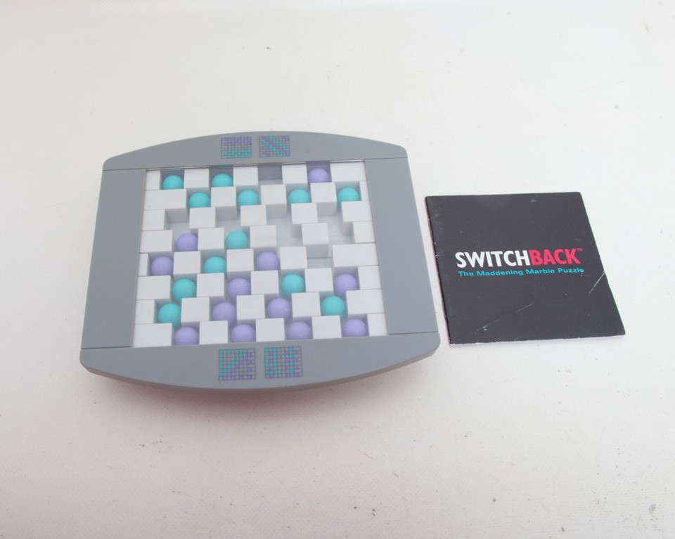 1994 SwitchBack The Maddening Marble Puzzle Game Complete | eBay