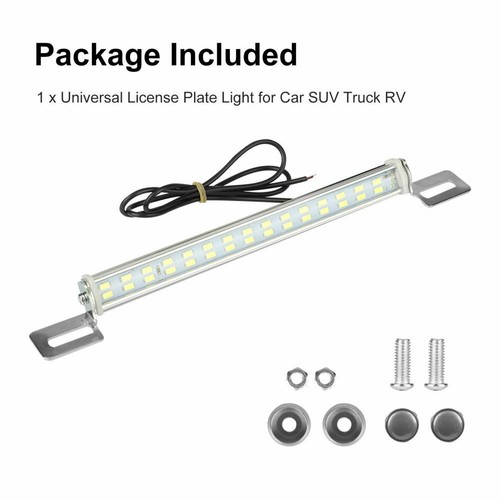 Universal Super White LED License Plate Back Up Light For Car SUV Truck ...