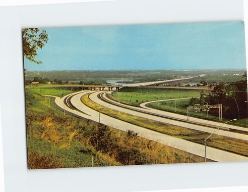 Postcard George N. Wade Bridge Harrisburg Pennsylvania USA | eBay