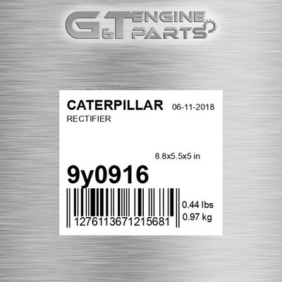 9Y0916 RECTIFIER fits CATERPILLAR (NEW AFTERMARKET) | eBay