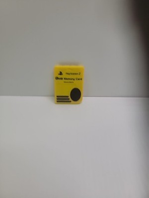 Official Sony PlayStation 2 Memory Card 8MB PS2 Yellow. | eBay