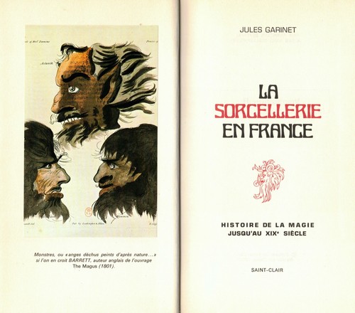 GARINET Jules - LA SORCELLERIE EN FRANCE - 1974 | eBay