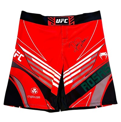 Raul Rosas Jr. "El Nino Problema" Signed Red UFC Venum Trunks PSA | eBay