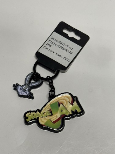 Space Jam Bugs Bunny Bioworld Proto Sample Metal Keychain Keyring | eBay
