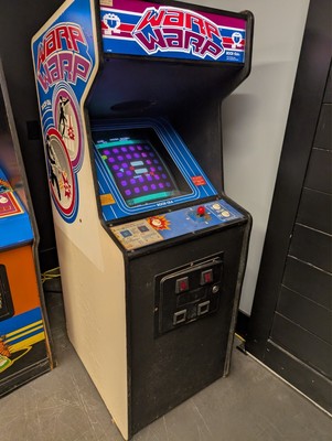 WARP WARP arcade machine by Rock-Ola 1981 | eBay