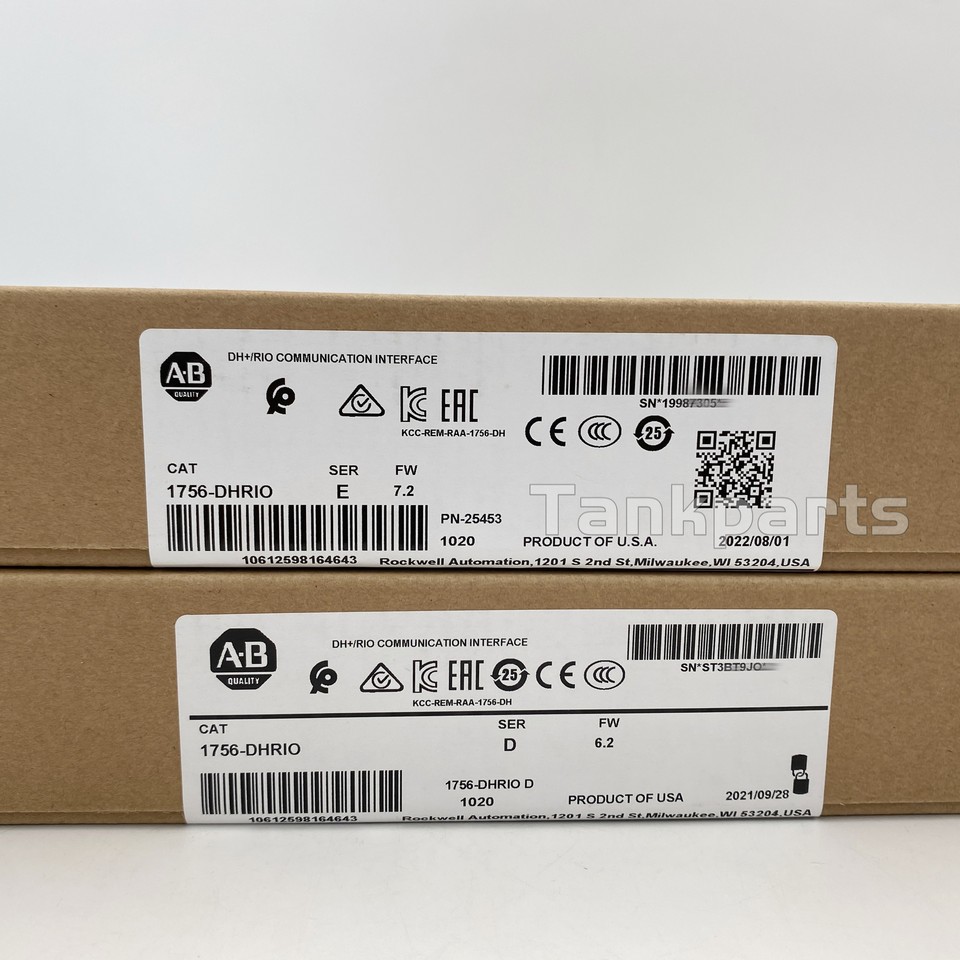 AB 1756-DHRIO/C Allen-Bradley Controllogix DH Plus / RIO Comms Module ...