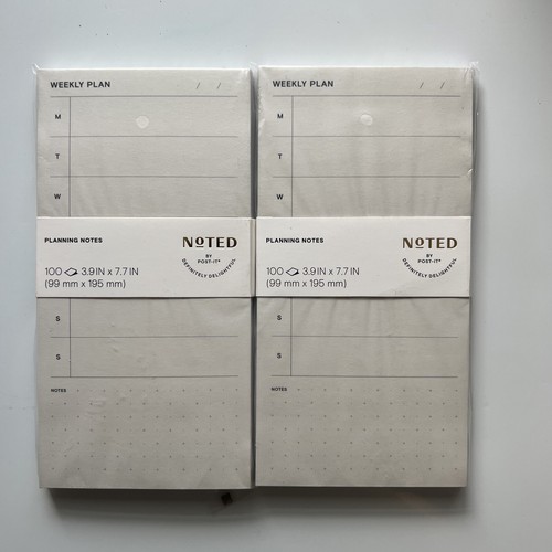 NOTED by Post It Planning Notes 2 Pack | eBay