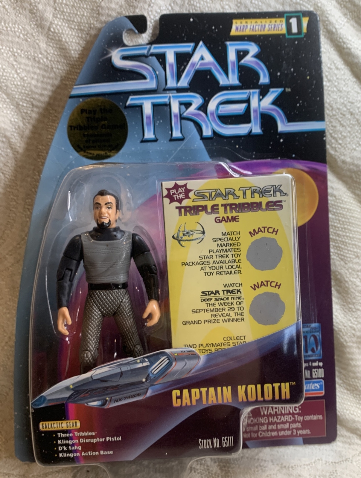 Star Trek The Original Series Warp Factor Series 1 Captain Koloth ...