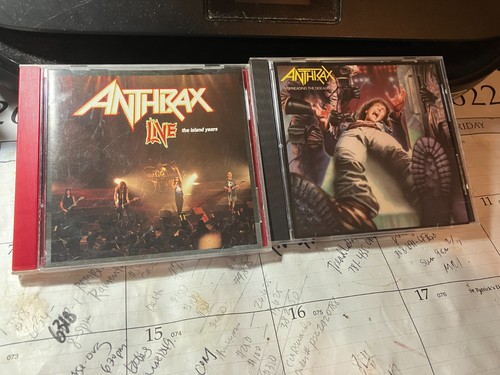 ANTHRAX 2 CD LOT LIVE: THE ISLAND YEARS + SPREADING THE DISEASE | eBay