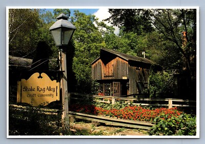Postcard Vtg Wisconsin Shake Rag Alley Mineral Point Garden 4x6 | eBay