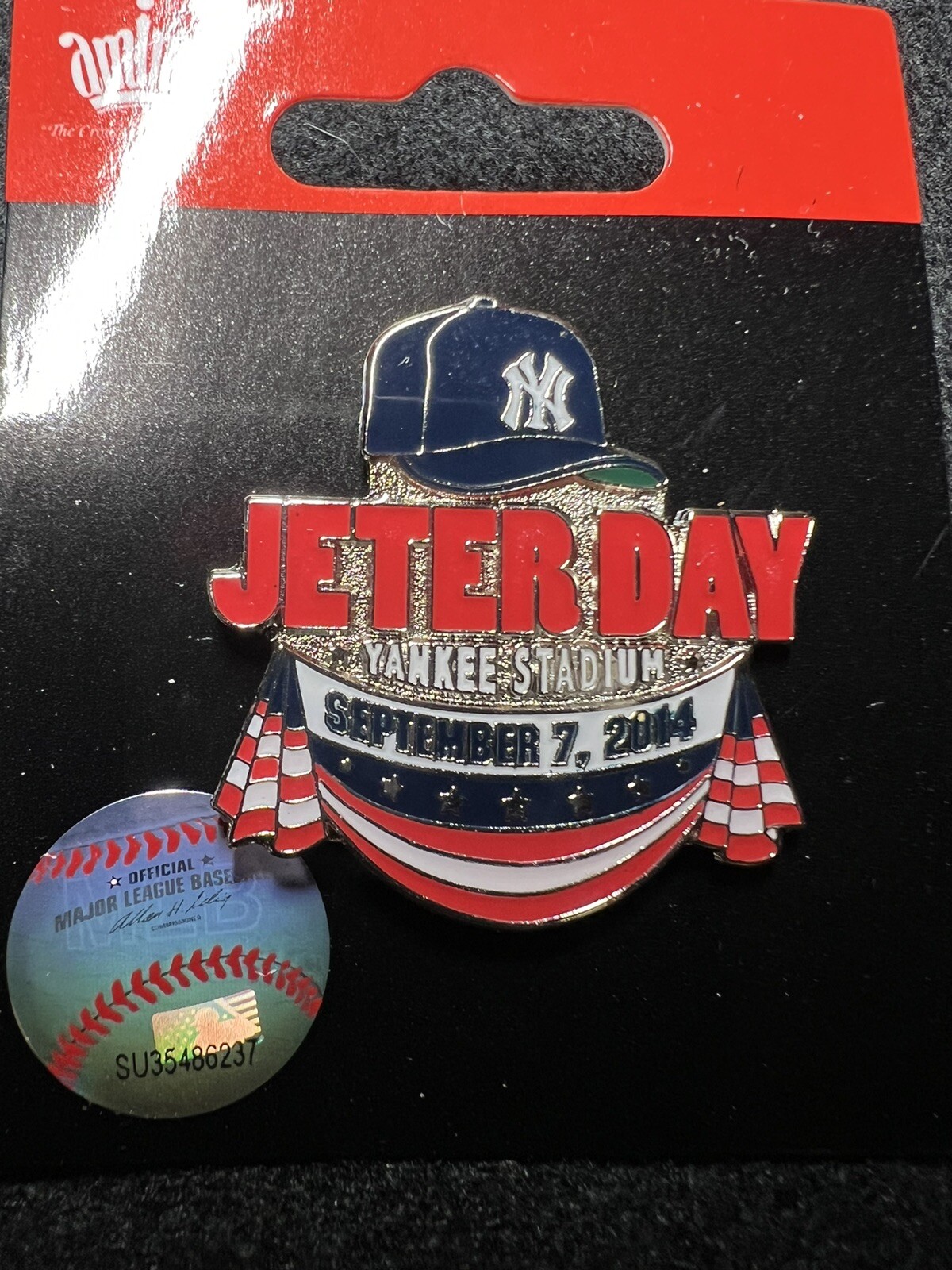 Pin Baseball NY New York Yankees Pins Hard Rock Cafe Jeter | eBay