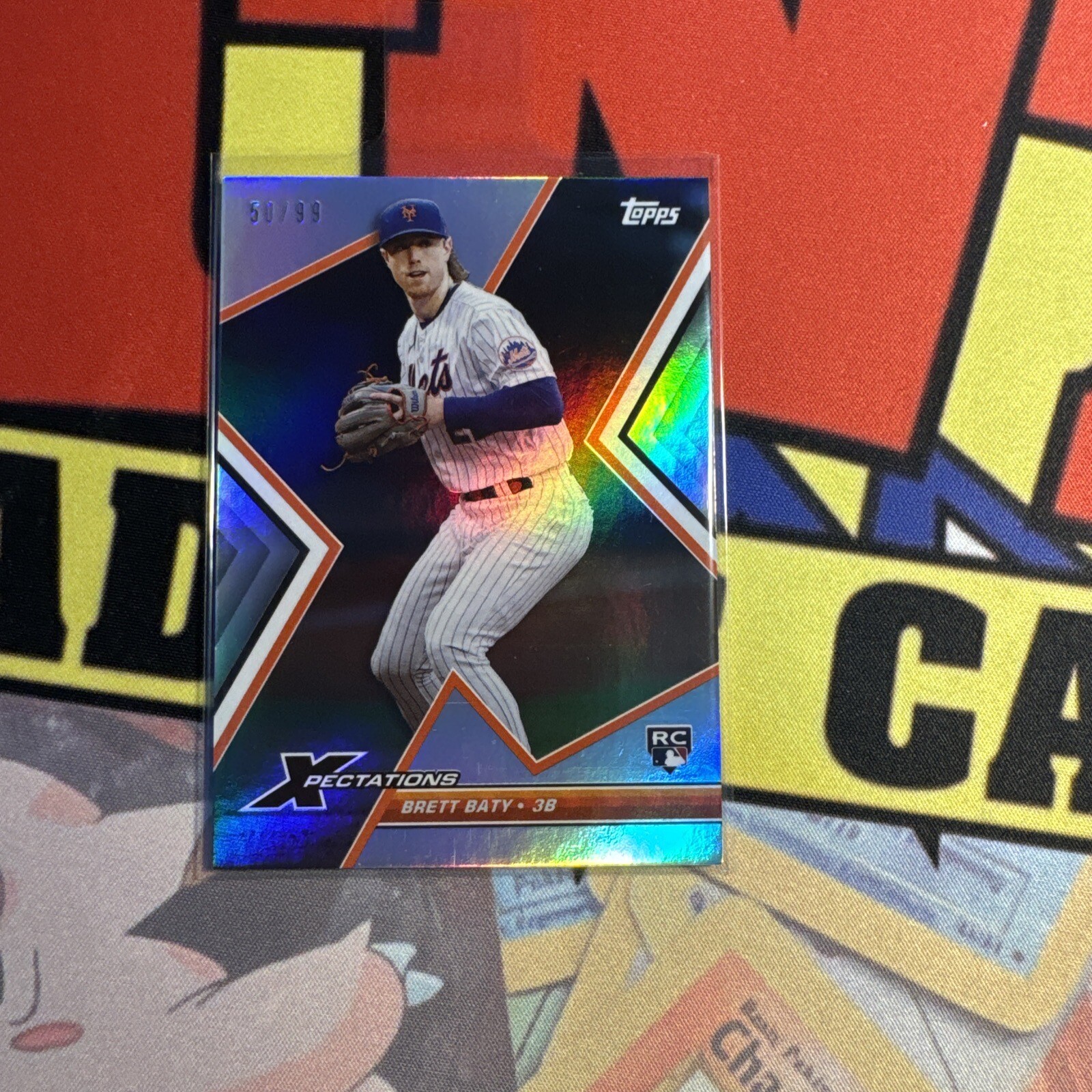 2023 Topps Xpectations BRETT BATY RC /99 Foil Rookie New York Mets | eBay