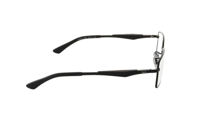 Authentic Ray-Ban Matte Black Eyeglasses Rx6284 - 2503 55mm for sale ...