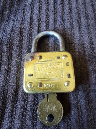 Circa 1930's Scarce Vintage Master Lock Co. Padlock no. 88 Lion King ...