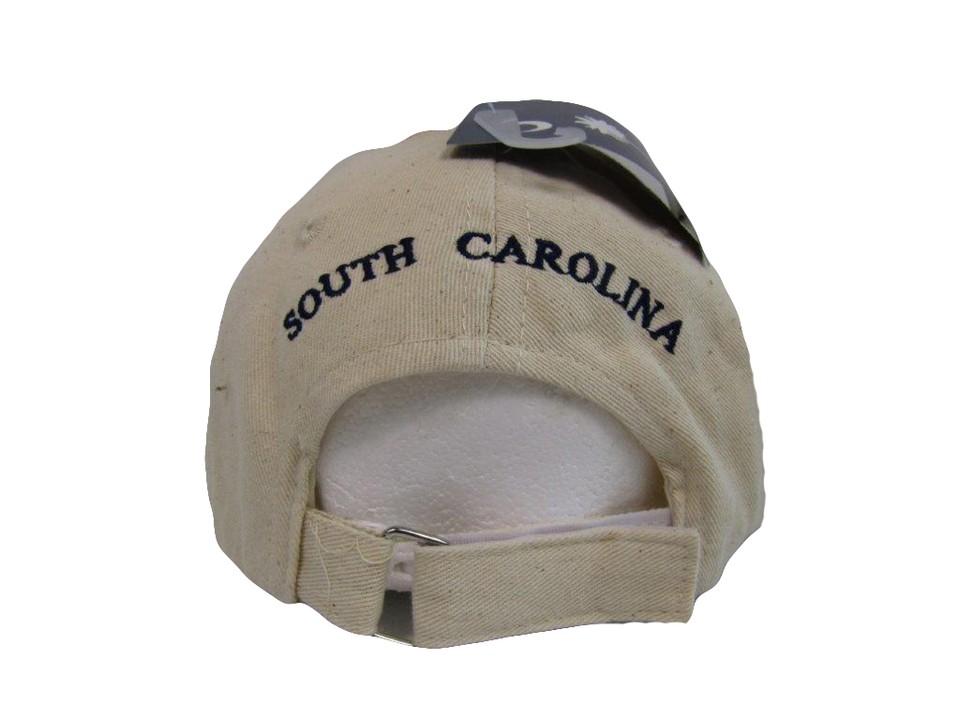 State of South Carolina SC Vanilla Khaki (Speckled Khaki) Embroidered ...