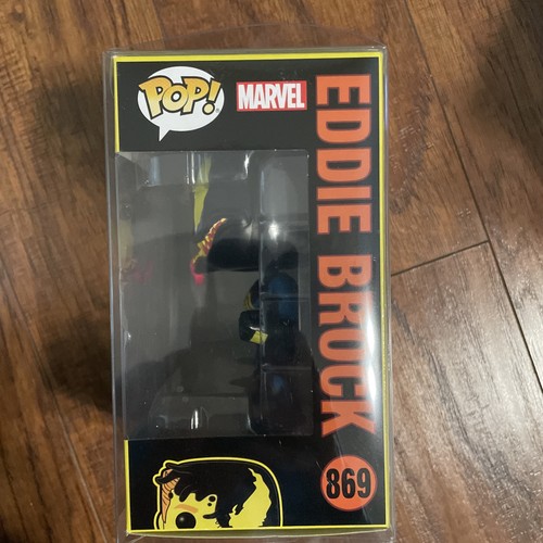 FUNKO POP! MARVEL #869 EDDIE BROCK (VENOM) TARGET EXCLUSIVE (BLACKLIGHT ...