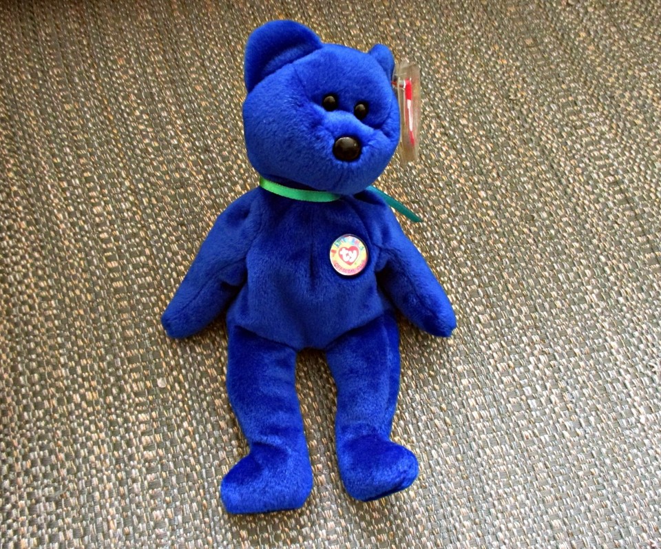 Lot of three (3) Ty Beanie - PRINCESS / CLUBBY / BRITANNIA Bears w/tags ...