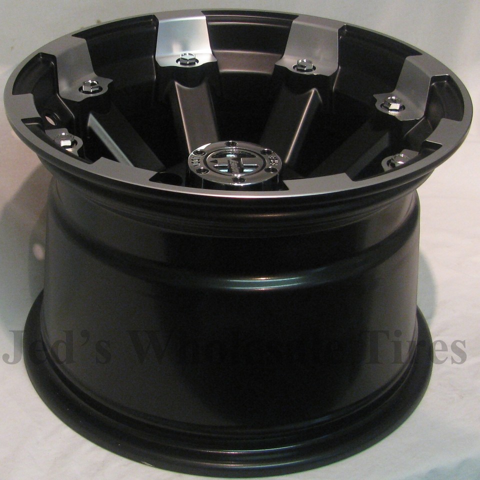 4) 12" Rims Wheel some Kubota RTV 900 1100 UTV ATV 12x7 5/4.5 Type 393 ...