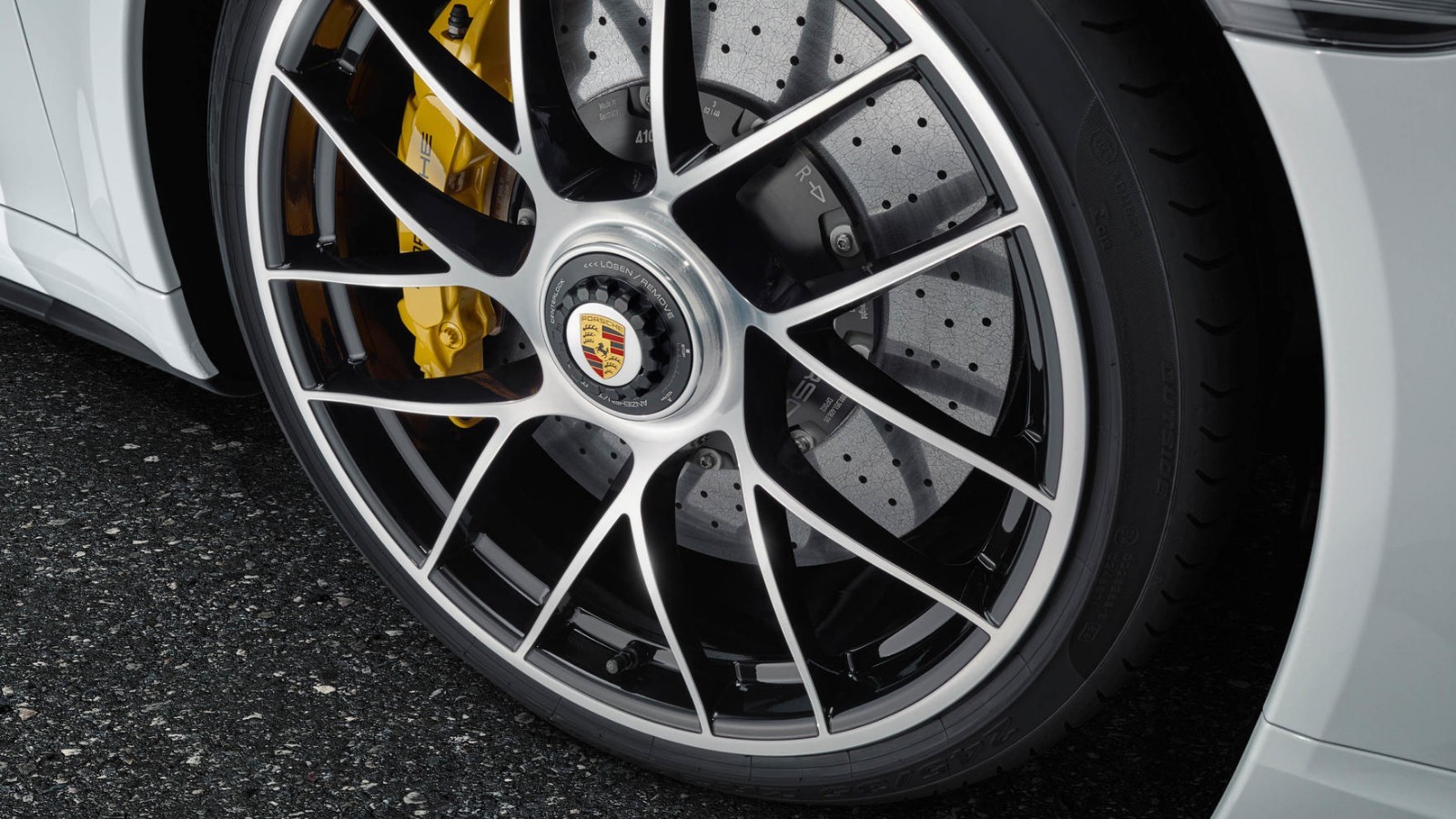 PORSCHE 991 GT3 RS TURBO S 991 ONE SET 4 WHEEL CENTER - LOCK BOLT ...