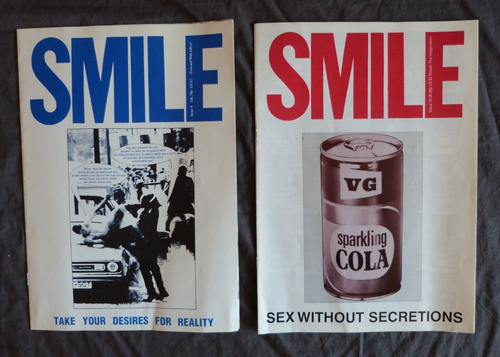 2 "SMILE" magazines : Issues 9 ('Take Your Desires...') & 10 ('Sex ...