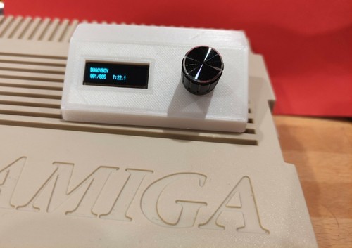 Amiga 500 Gotek USB Floppy Drive Breakout Box with OLED and selector ...