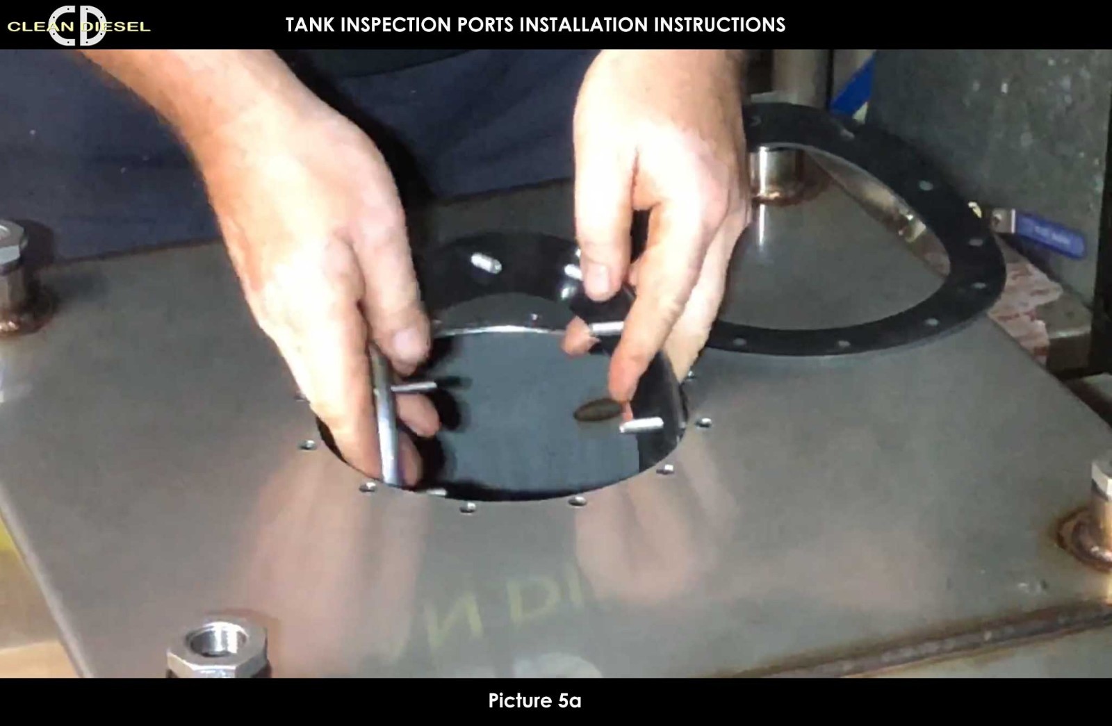 260x160 Mm Stadium Clean Diesel Tank Inspection Hatch 120 Series ...