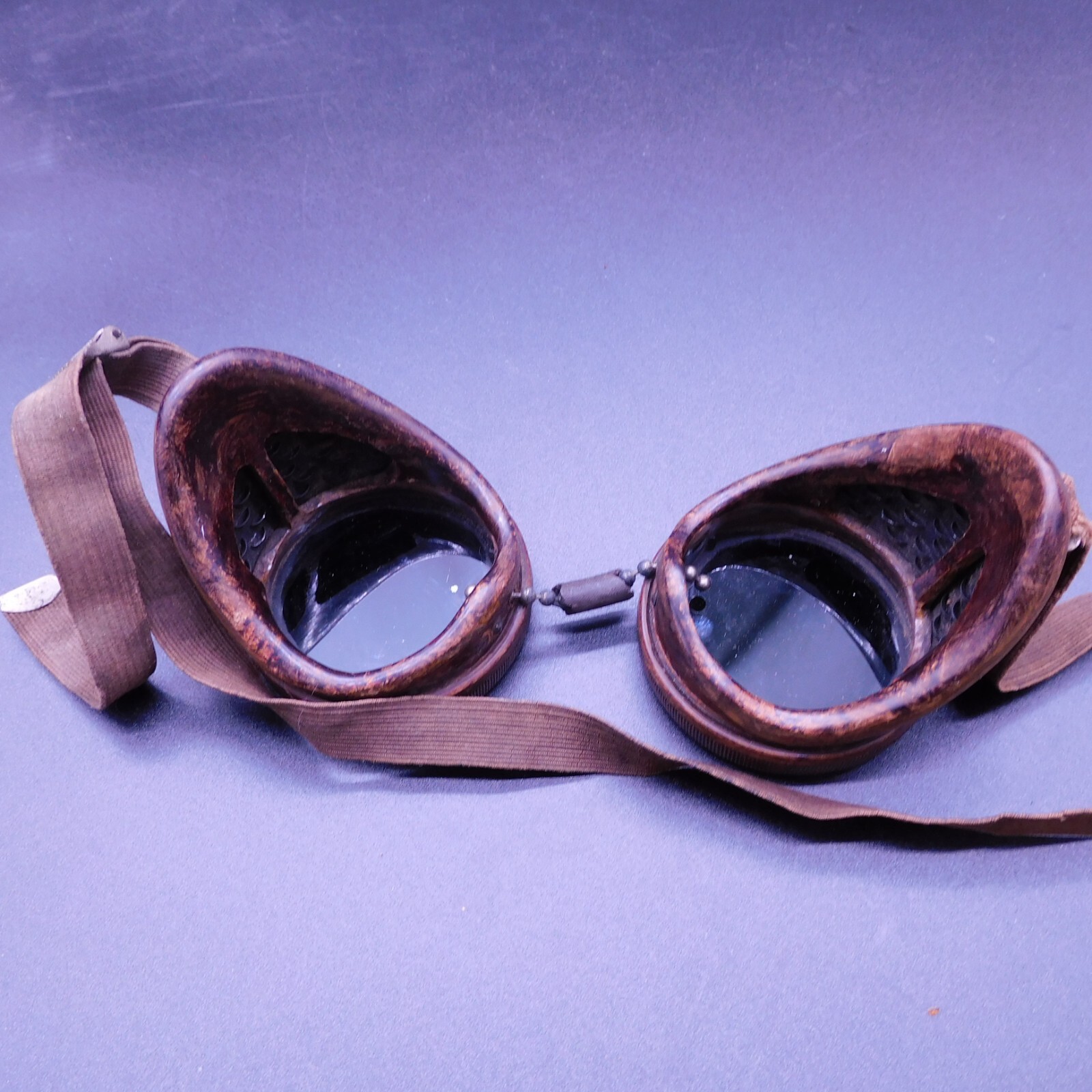 Vintage Safety Goggles Marked OV on the Head Band, Co… - Gem