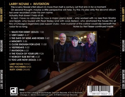 LARRY NOVAK - INVITATION NEW CD 38153502225| eBay