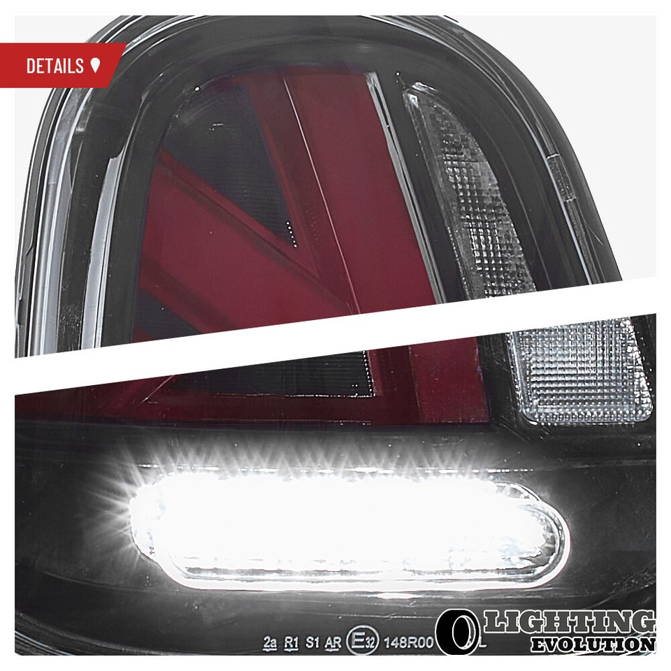 VLAND Tail Lights Clear LED Rear For 2001-2006 Mini-Cooper R50 R52 R53 ...