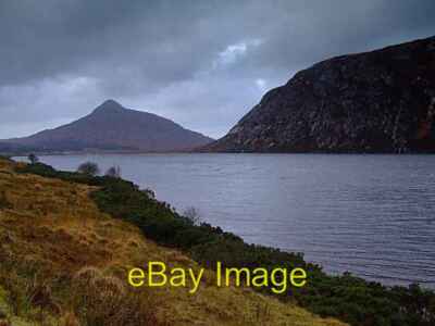 Photo 6x4 A View of Loch More and the Hill Ben Stack Achfary Taken from ...