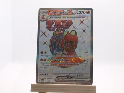 2024 Pokémon Twilight Masquarade Magcargo EX Secret Double Rare 191 | eBay