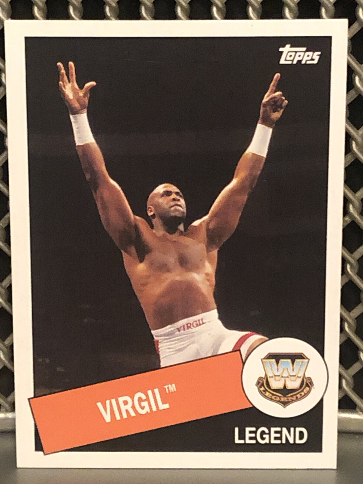 2015 Topps Heritage Virgil WWE Wrestling Card 1985 #49 WWF NWO Vincent ...