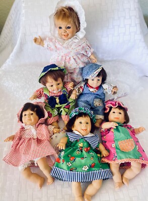 6 Gi Go & Expression Doll Toys, from the 1990's, Clown-Pouting tears ...