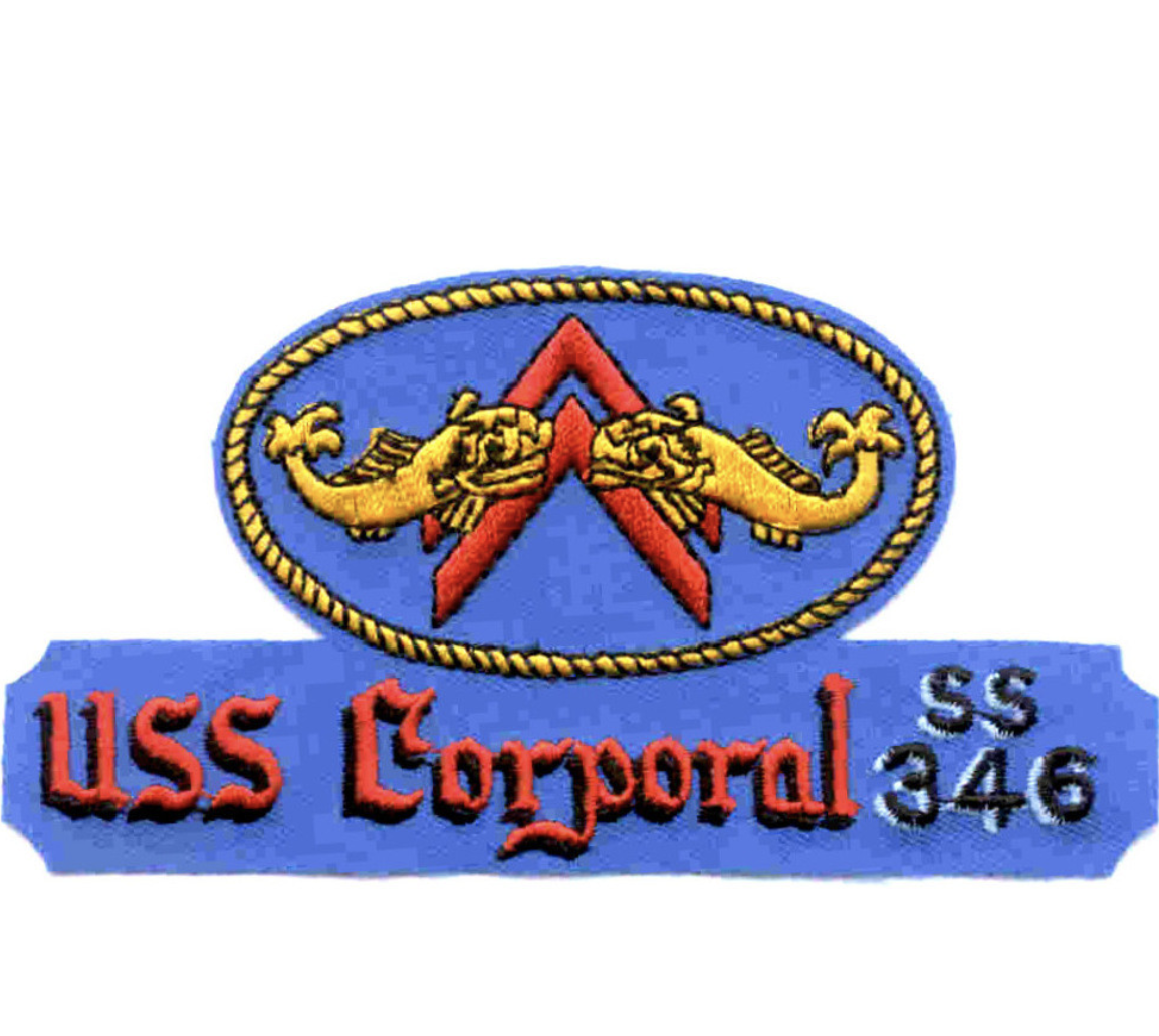 4.5" NAVY USS SS-346 CORPORAL EMBROIDERED PATCH | eBay